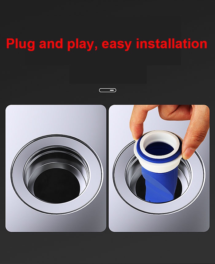 HOT!! 3Pcs/set Floor Drain Anti Odor,Floor Trap Cover,Deodorant Core ...