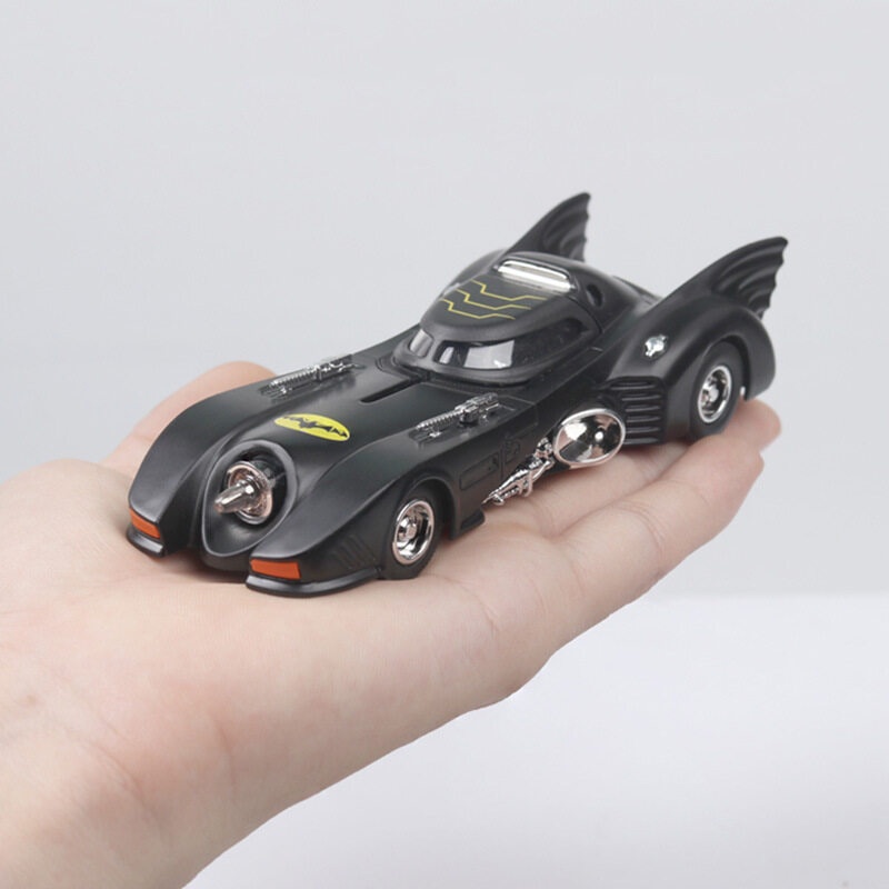1:38 Batman Batmobile Alloy Car Model Light & Sound Effect Diecast Car ...