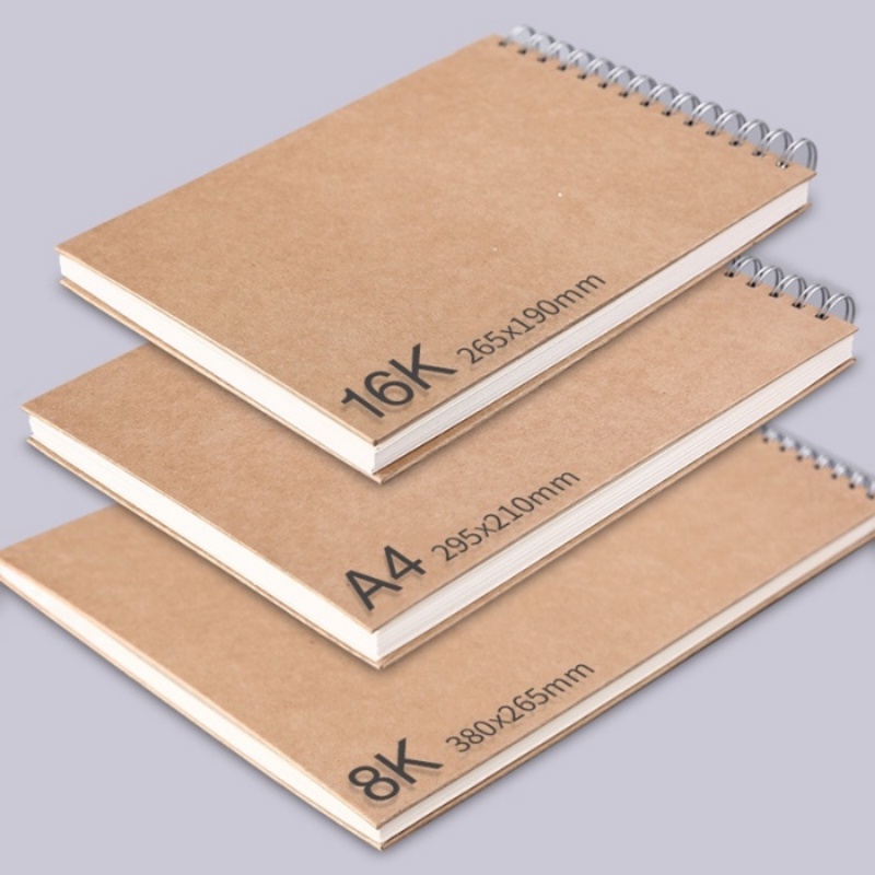 Sketchbook 8K 16K A4 A5 for Art Student 30 Sheets Quality Thick Paper ...