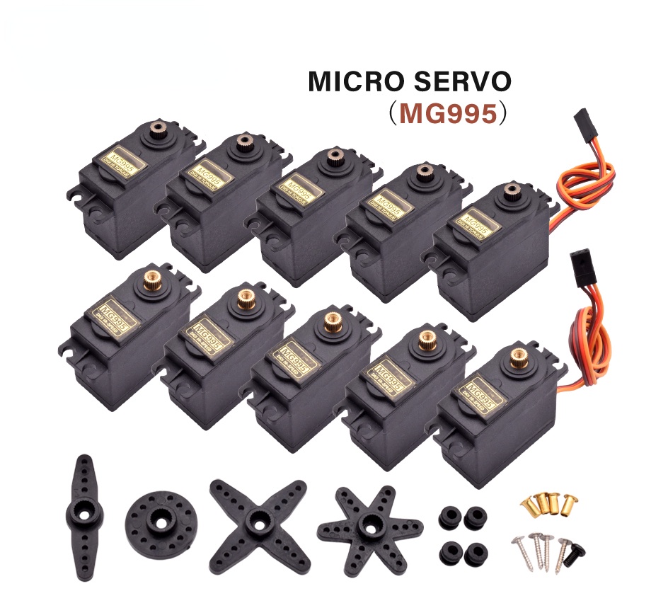 MG995 Arduino Metal Gear Servo Motor High Speed Torque DIY RC Car Robot ...