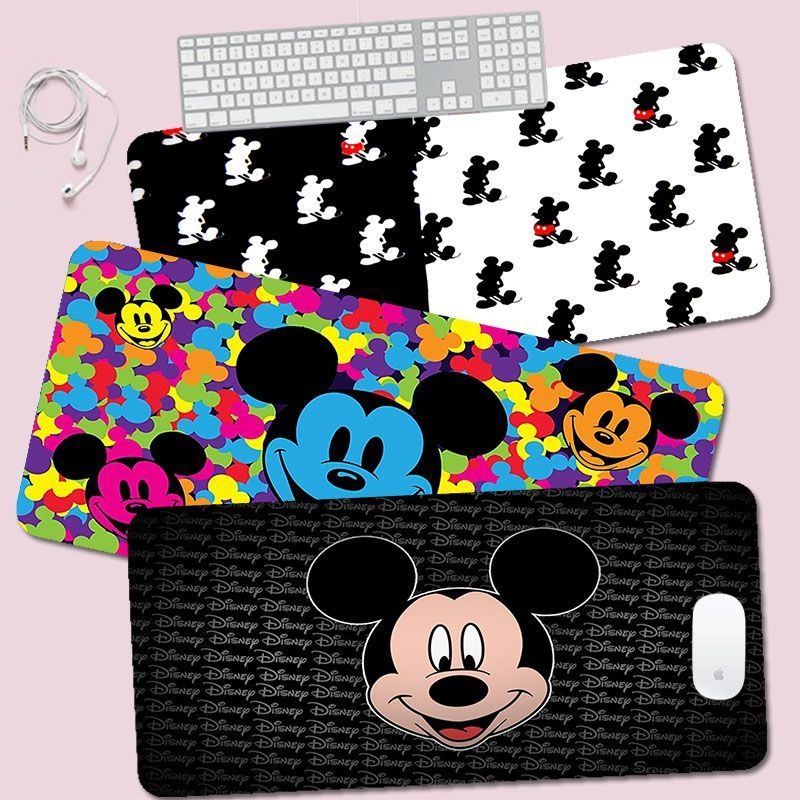 Disney Cute Mickey Mouse Non-slip Lockedge Table Mat Student Mousepad ...