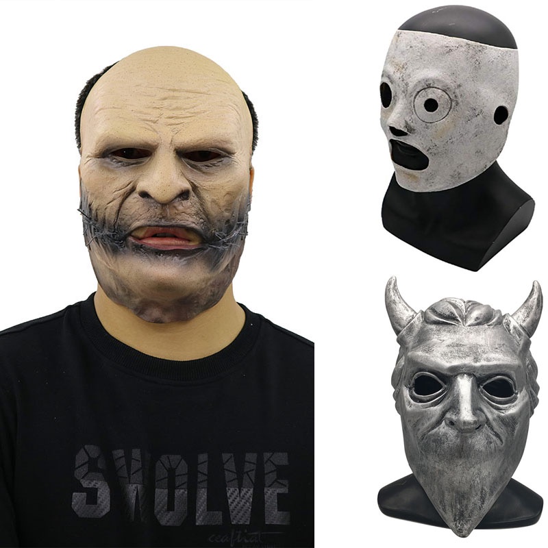 Funny Slipknots Cosplay Mask Event Corey Taylor Cosplay Latex Mask ...