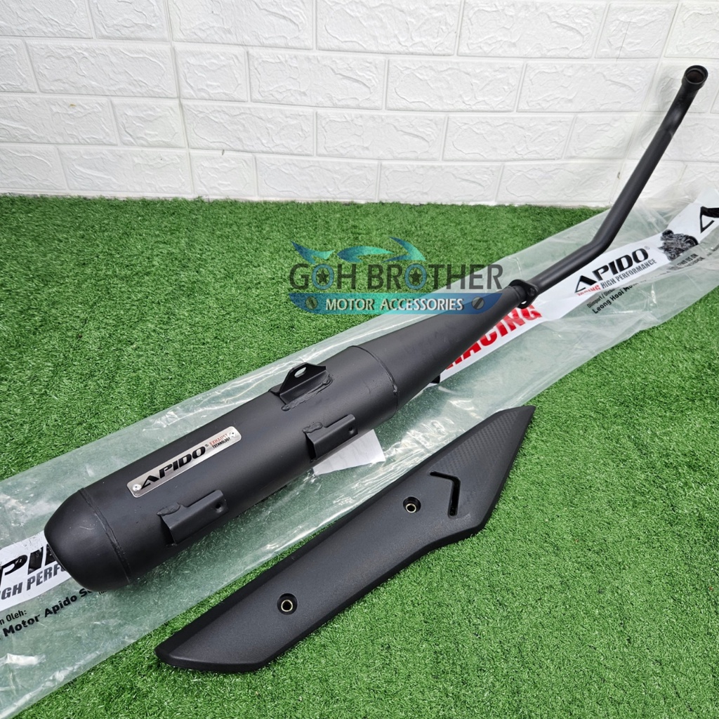 APIDO WAVE ALPHA WAVE110 CX ALPHA RACING EXHAUST STANDARD | Shopee ...