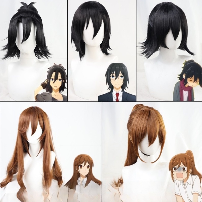 Horimiya Hori Kyouko Miyamura Lzumi Cosplay Wig Length Short Hair ...