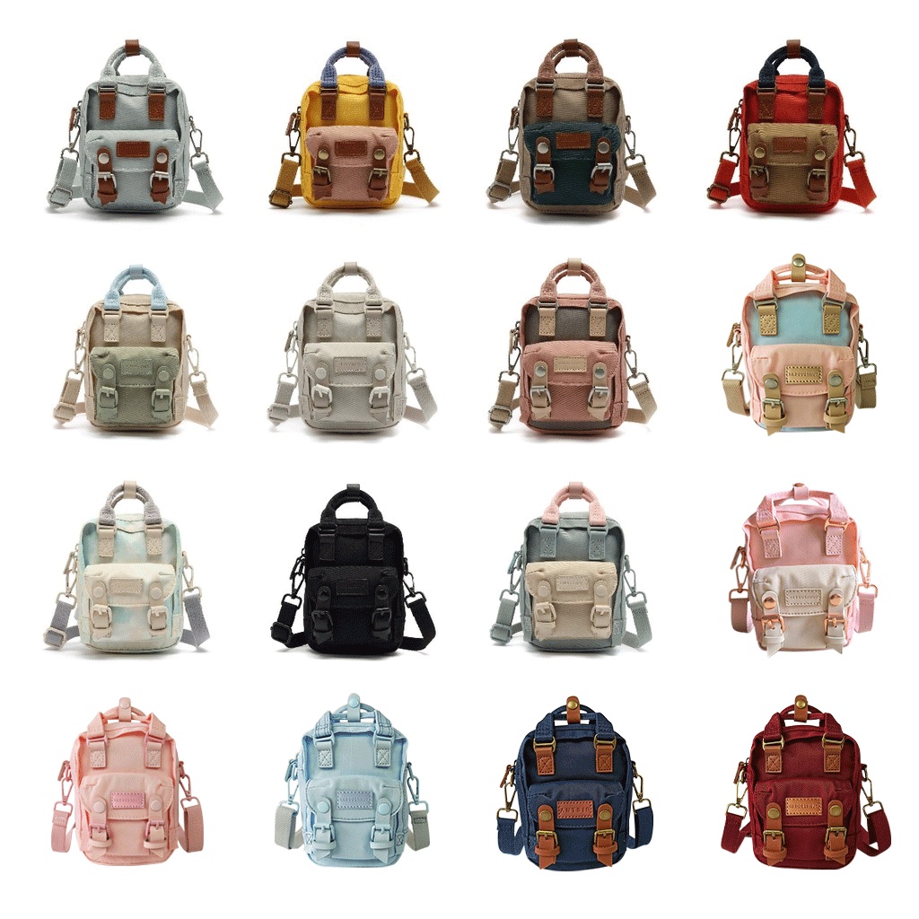 Doughnut Macaroon Backpack Mini Bag Tiny Women Waterproof Crossbody Bag ...