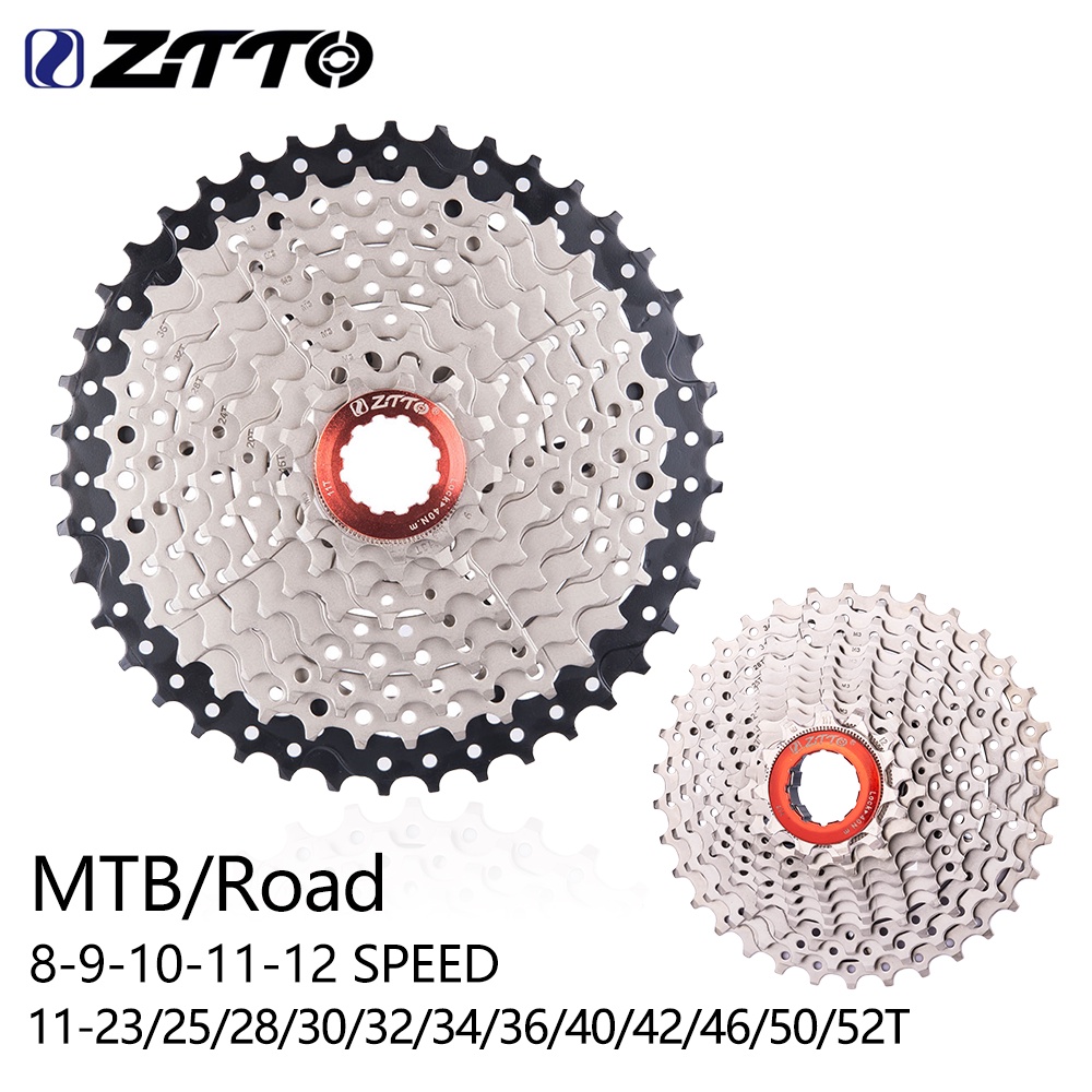 ZTTO MTB Cogs Road Bike Cassette 8/9/10/11/12 Speed Freewheel 8-12S 23 ...