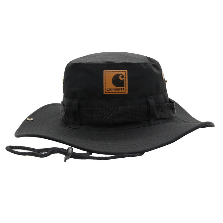 Large Brimmed Outdoor Sun Hat Couples Tidal Basin Hat Foldable Cowboy ...