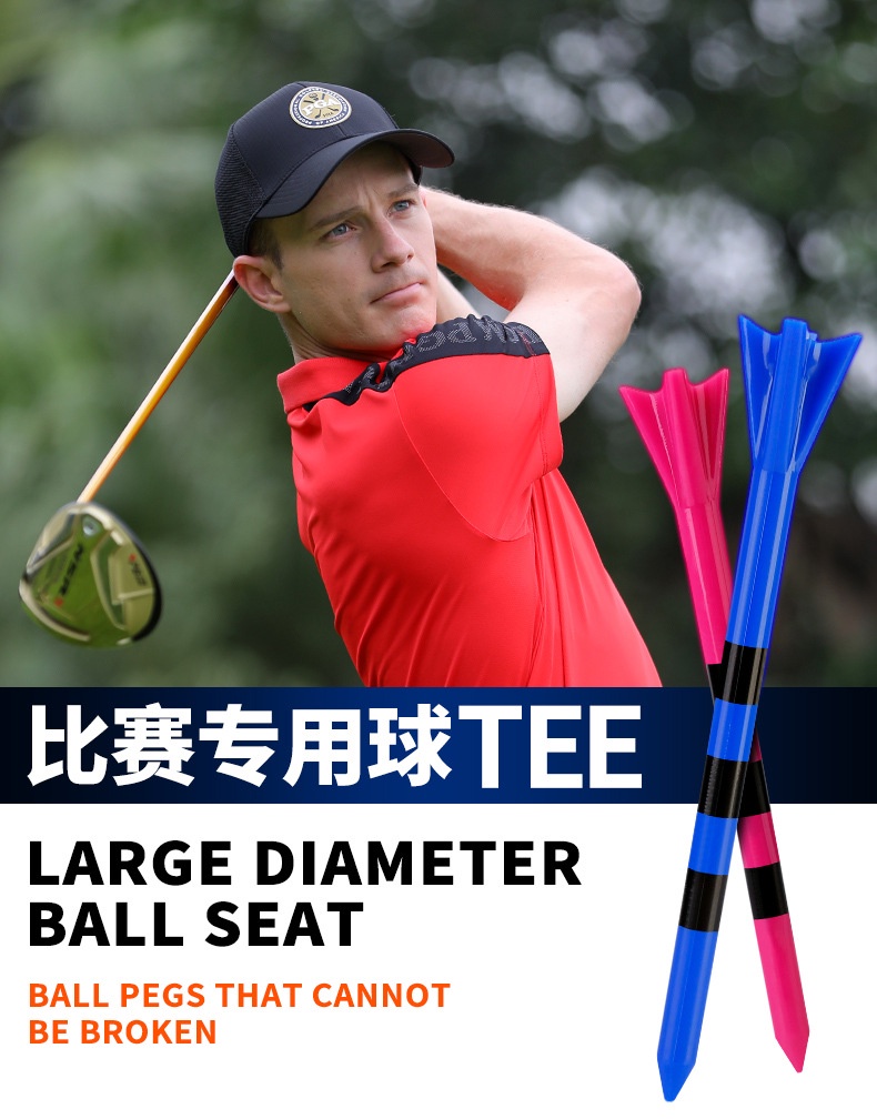 PGM Golf Tee Scale Line 83mm Serve Wood Long Tee Ball Holder Original ...