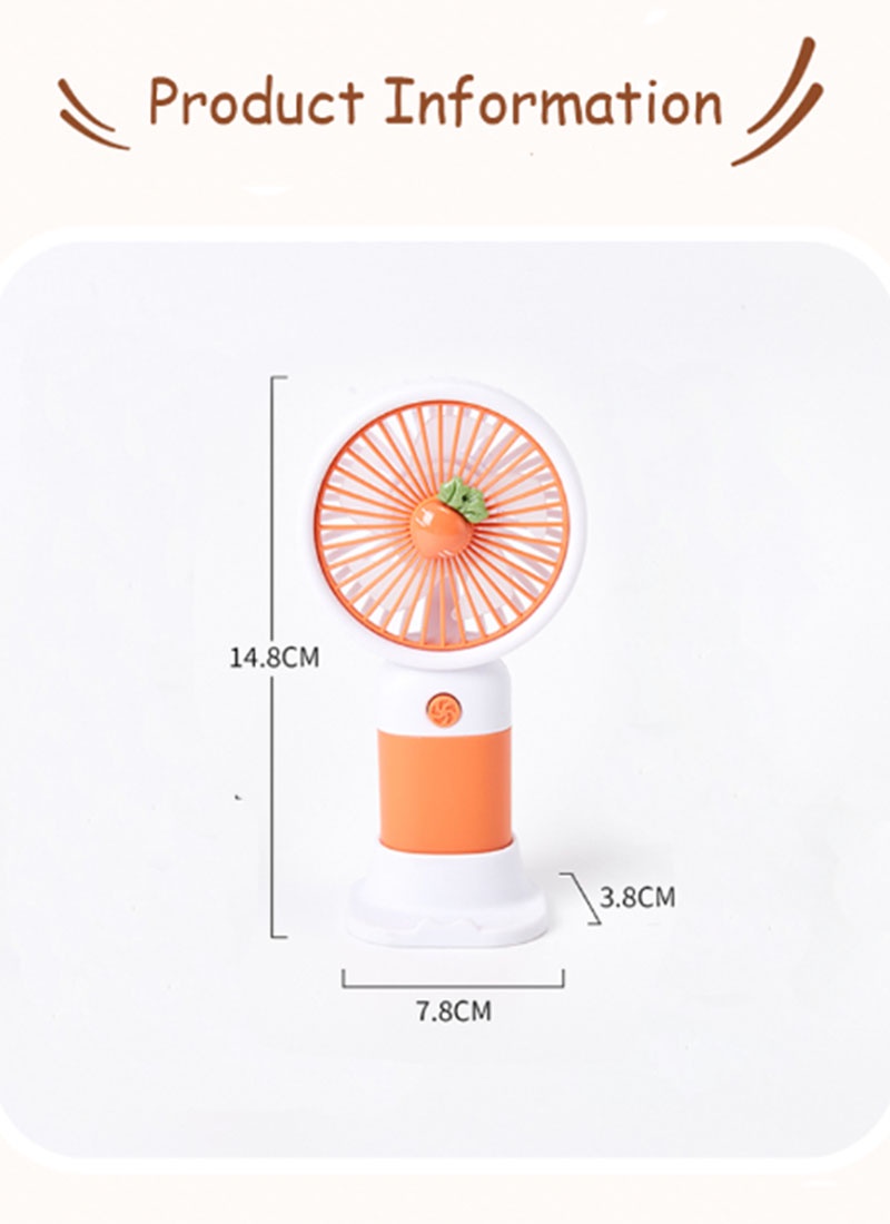 Portable Handheld Desktop Lanyard Hand Strap Mini Fans Rechargeable USB ...