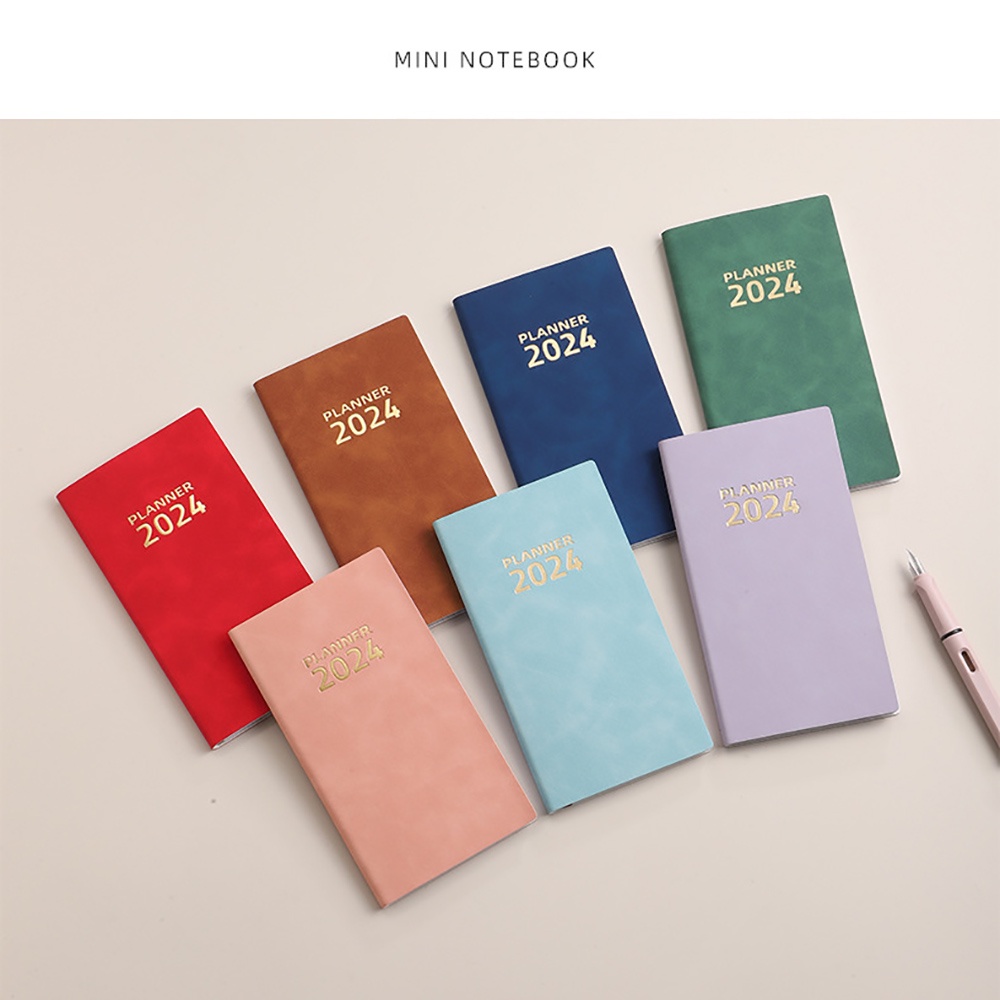 2024 A6 Notebook Daily Weekly Monthly Schedule Planner Notepad Diary ...