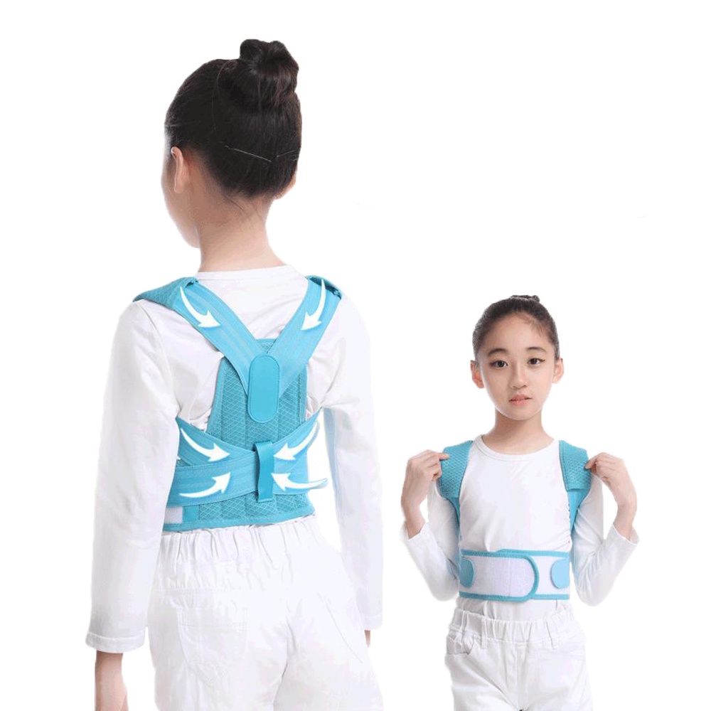 Pediatric Back Posture Corrector Brace Baby Back Shoulder Support Belt ...