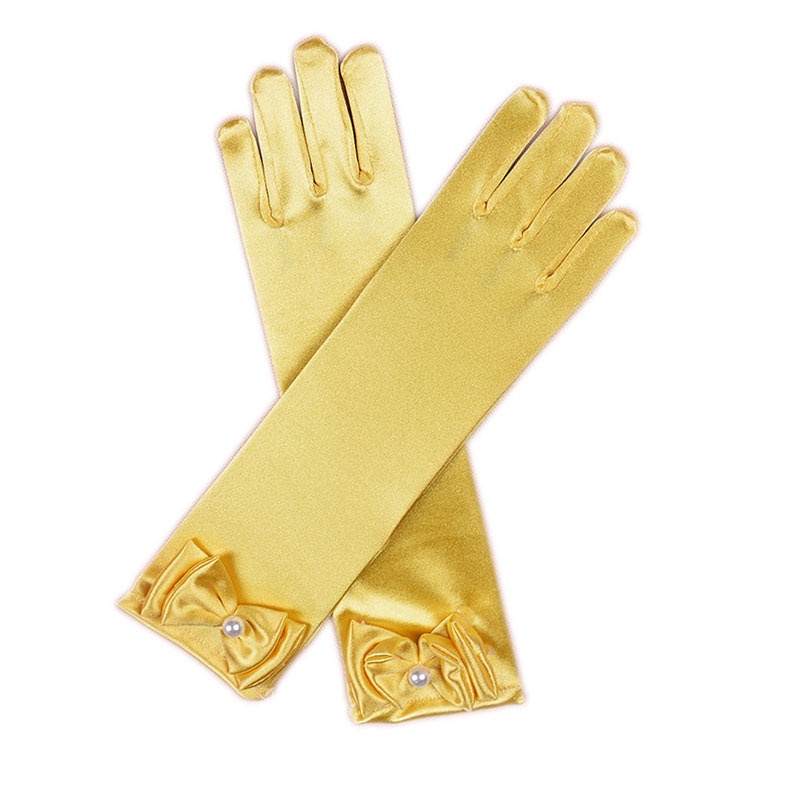 Elsa Anna Snow White Princess Gloves for Girls Halloween Wedding ...