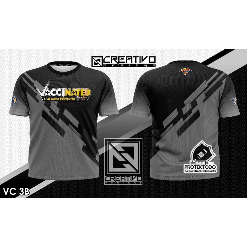 VACCINATED RESBAKUNA SHIRTS Drifit Full Sublimation Shirts Fully ...