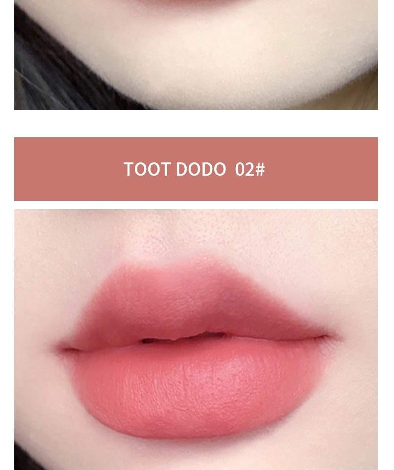 Toot Dodo Lip Gloss Mist Velvet Lip Glaze Is Not Easy To Fade Lip and ...