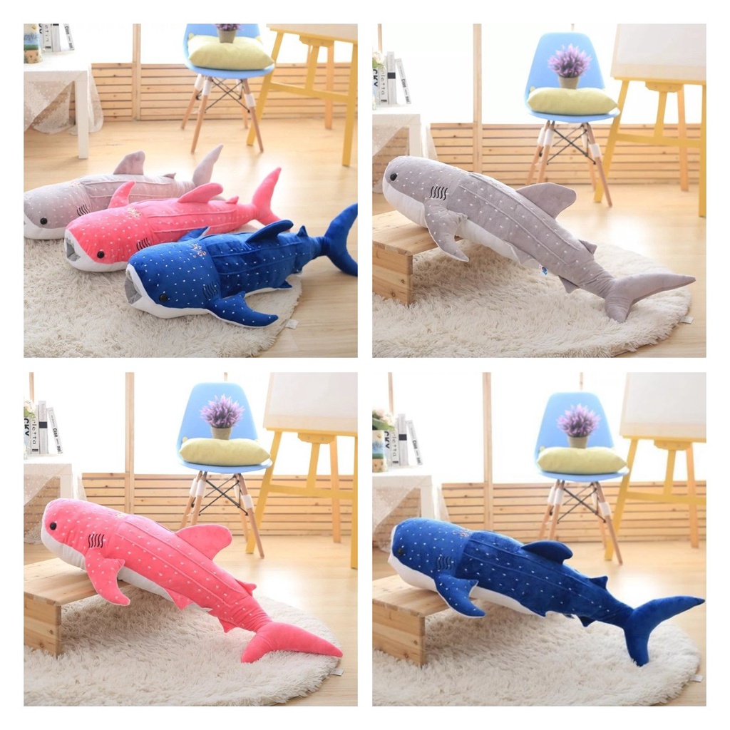 Blue Whale Cute Plushie Soft And Huggable Toy Ages All For | Shopee ...