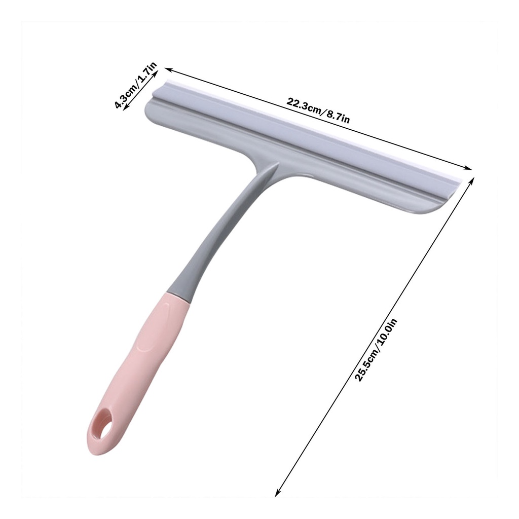 Window Glass Wiper with Silicone Blade Car Glass Cleaner Non-Slip T ...