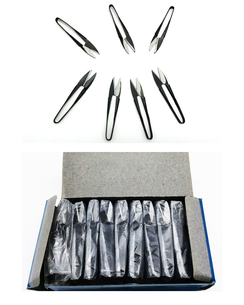 1/3/5pcs High Carbon Steel U-shaped Textile Scissors Light Weight High ...
