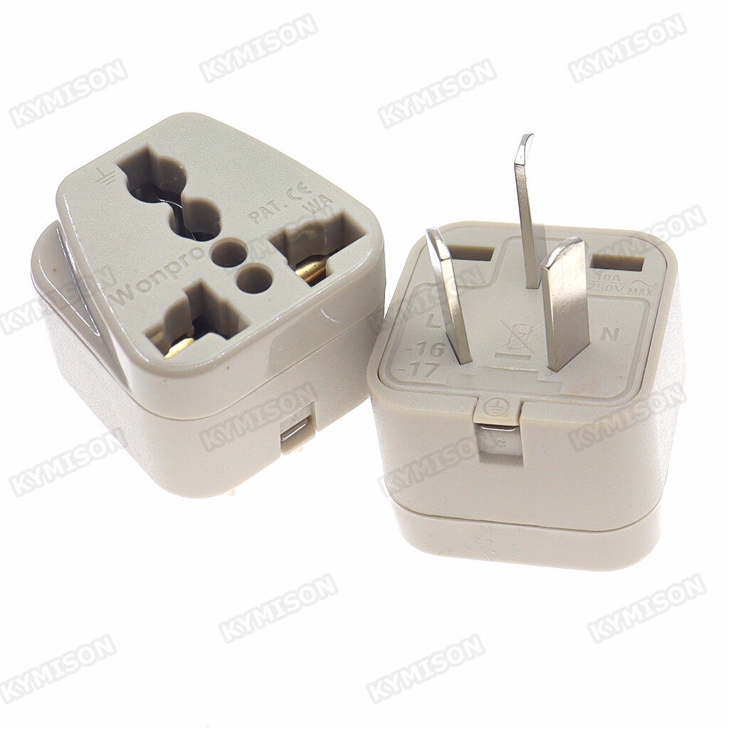 Wonpro Travel Power Plug, Universal Australia China New Zealand power ...