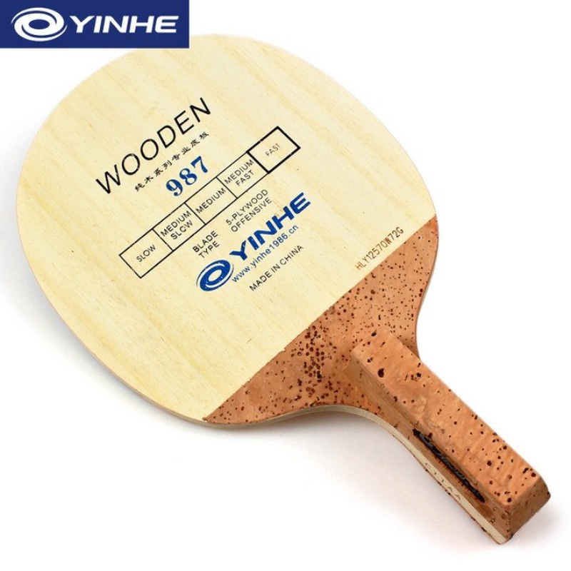Original YINHE 987 Korea Style Table Tennis Blade (5 Ply Wood) Japanese ...
