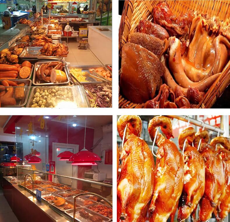 LED Stall Fresh Light,Meat Light, Cooked Food Market Supermarket Light ...