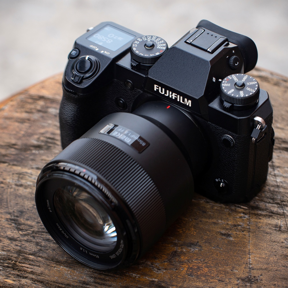 Meike 85mm F1.8 Auto Focus Medium Telephoto STM Lens for Fuji X-Mount ...