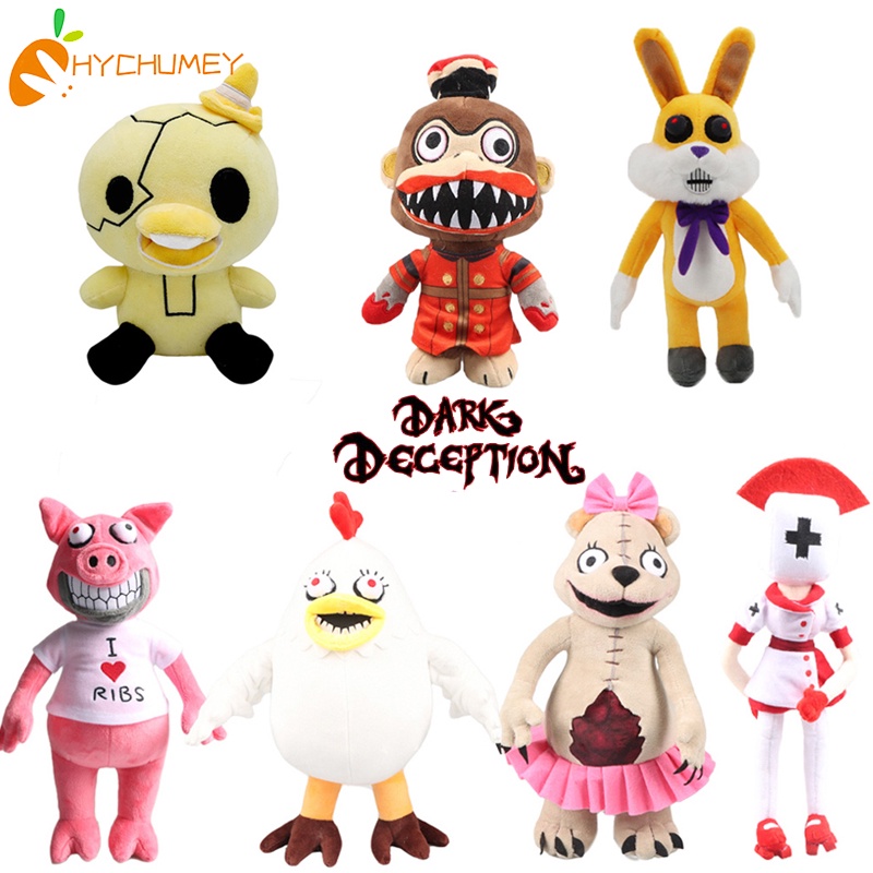 Dark Deception Plush Toy Game Character Lucky Rabbit Hangry Pig Penny ...