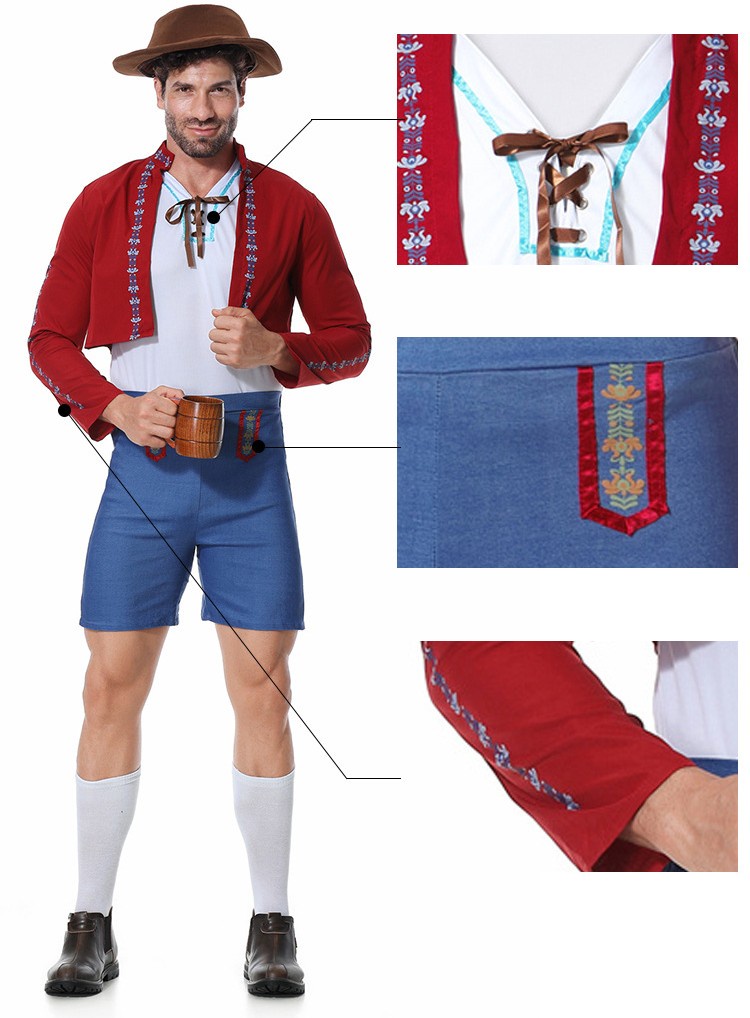2Pcs/4Pcs Adult Kids Boys Girls German Bavarian Oktoberfest Costume Set ...