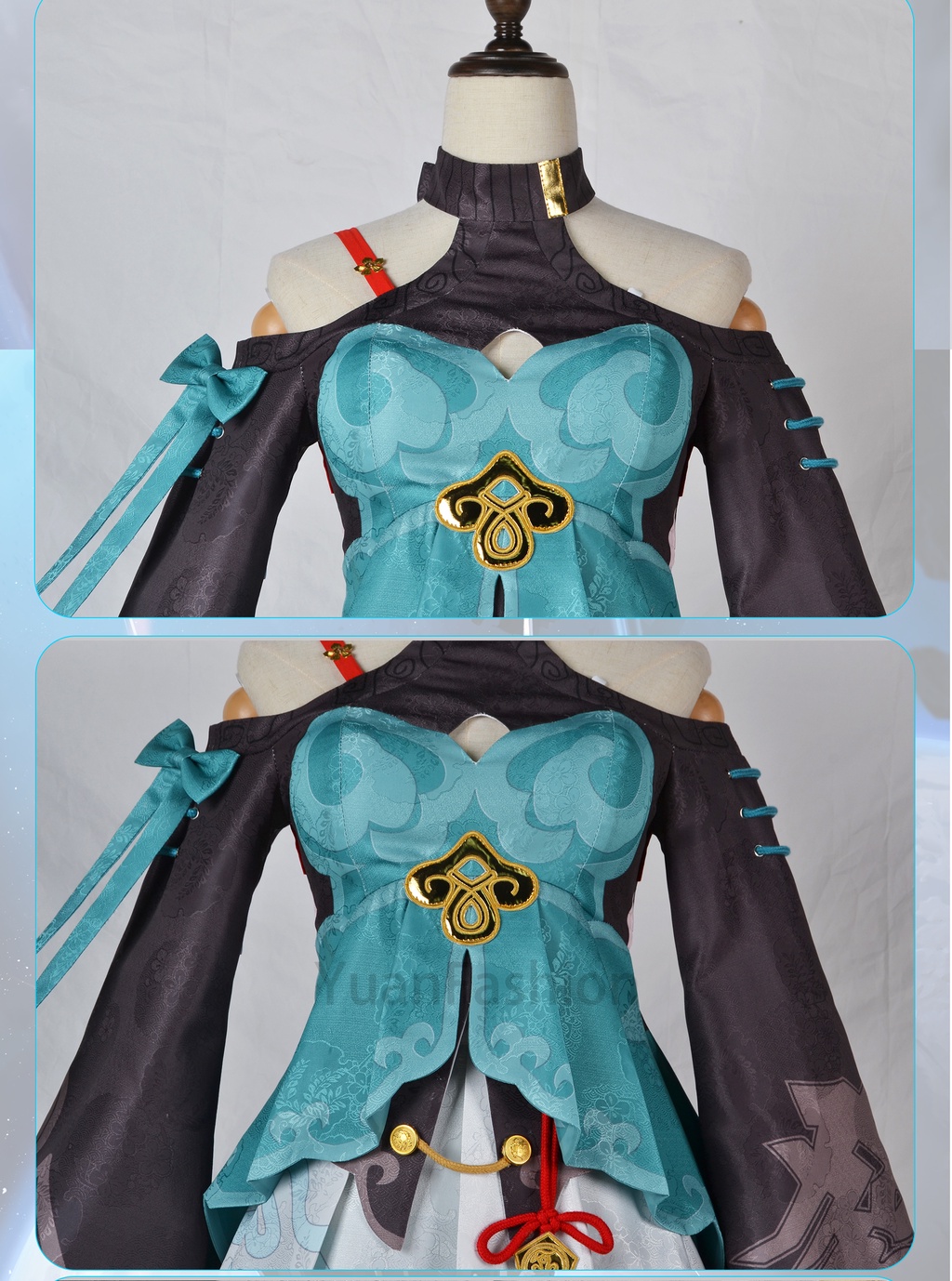 [Ready Stock] Honkai Star Rail Qingque cos clothing Anime game women's ...