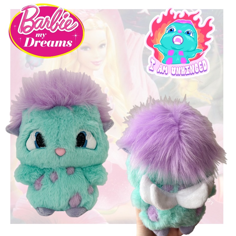 25cm Barbie FairyTopia Bibble Plush Toy Cartoon Plushies Cute Pillow ...