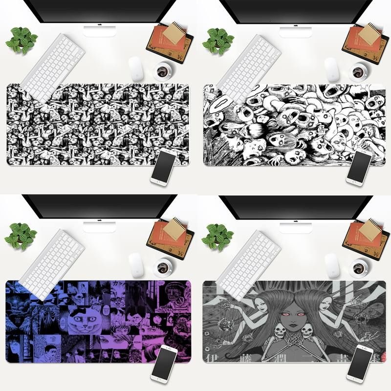Horror comic junji ito Tomie Tees Laptop Anime Mouse Mat Animation XL ...