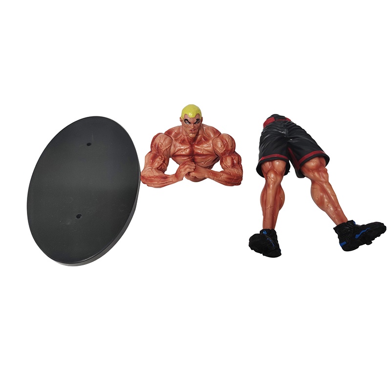 HOT 22cm Baki Jack Hanma Anime Figure Baki Hanma Action Figure Biscuit ...