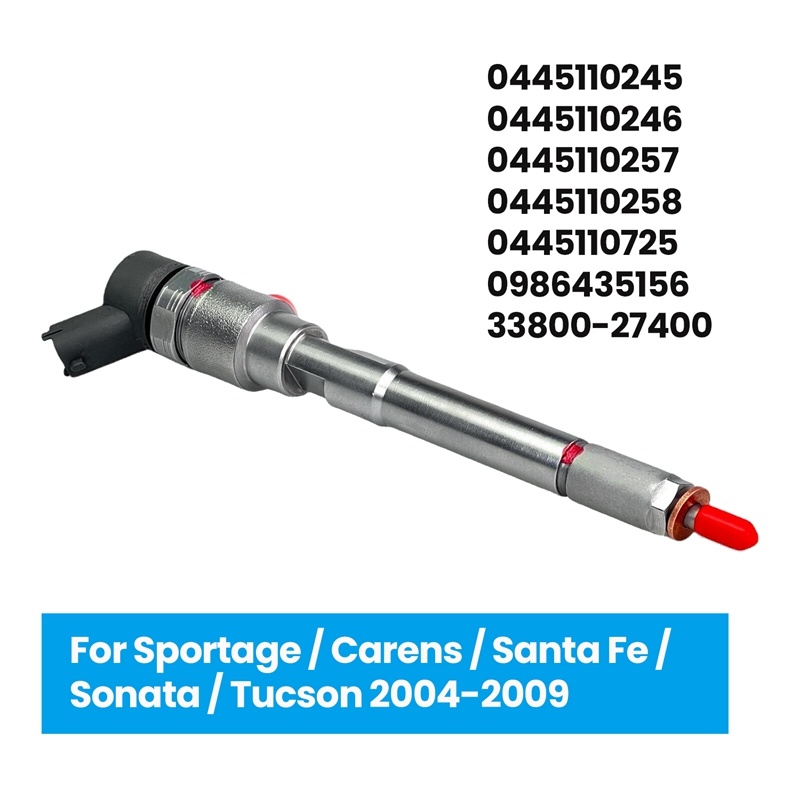 New CRDi Diesel Fuel Injector 33800-27400 0445110245 for Hyundai Kia ...