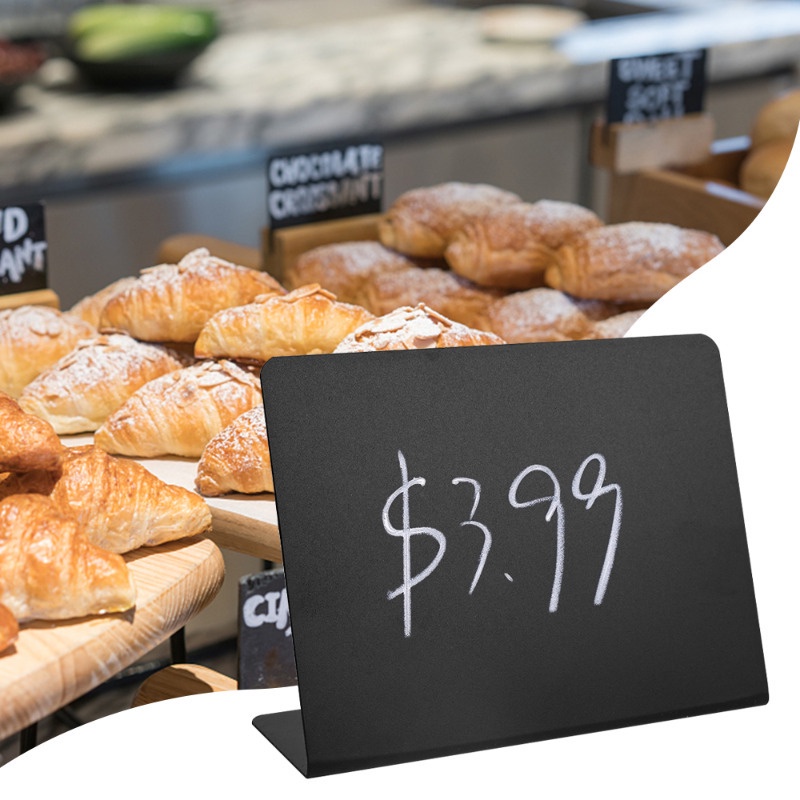 L-shaped Erasable Blackboard / Birthday Wedding Party Table Display ...