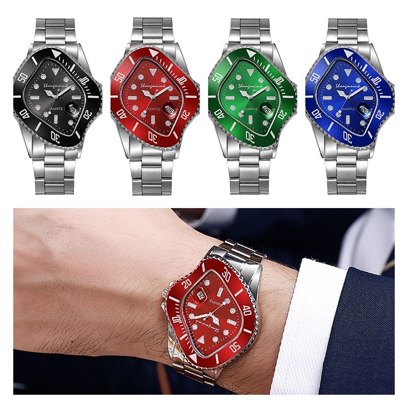 Shangmeimk Water Ghost Watch Quartz Movement Sl68 Model Spiral Crown ...