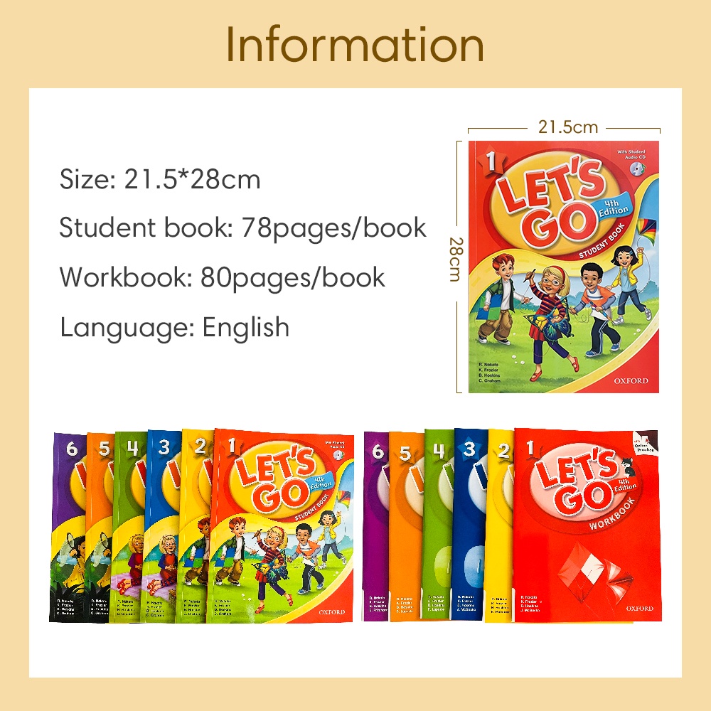 6Level Set Oxford Let's Go Student Book 4th Edition The New Edition of ...