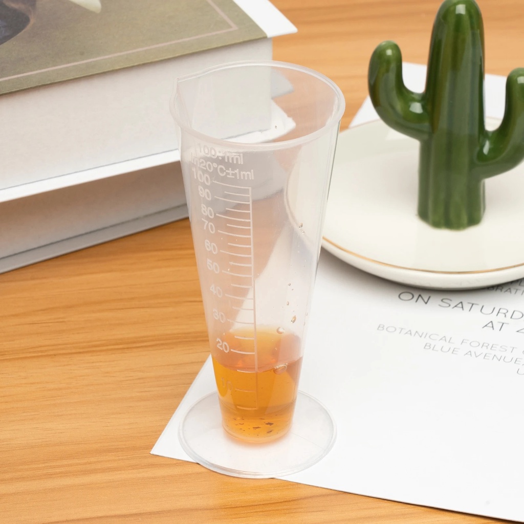 50/100ML Transparent Triangular Measuring Cup Medical Professional ...
