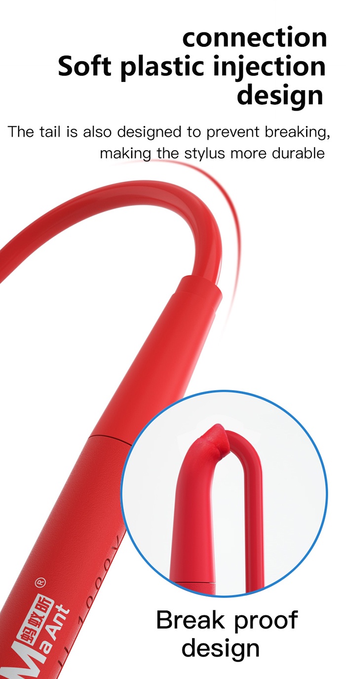 MaAnt 1000V 20A Universal Multimeter Test Leads Soft silicone Cable ...