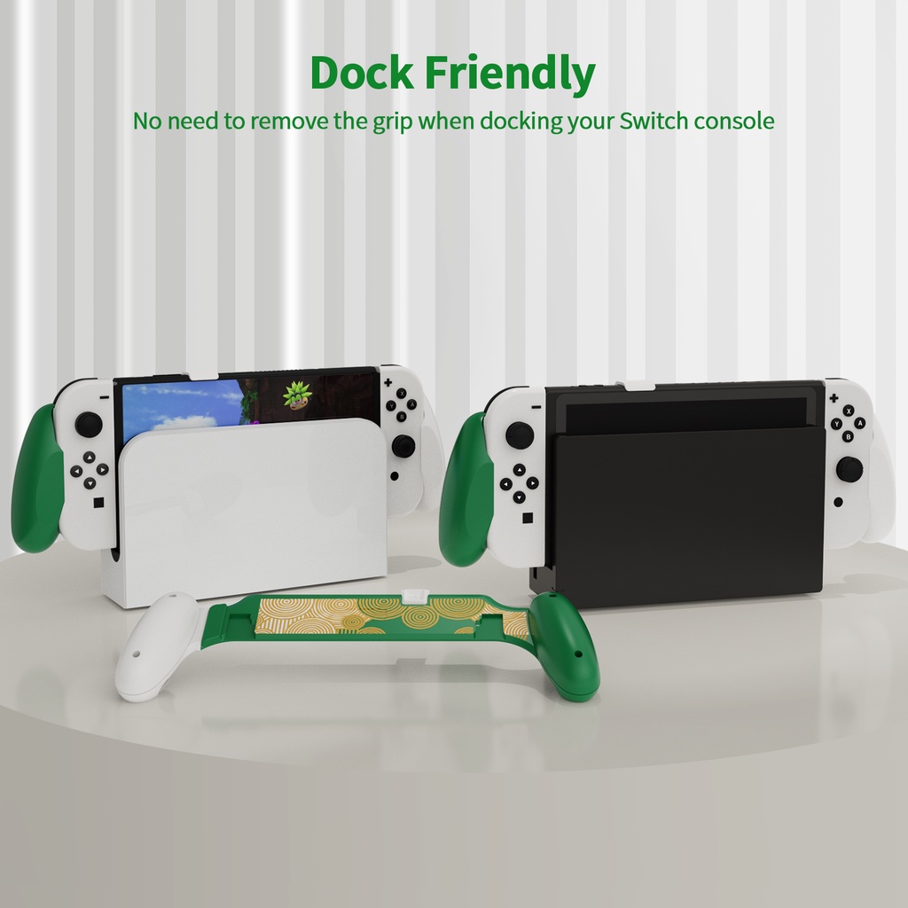 Handle Grip For Nintendo Switch Console Anti Slip Anti-fall Gamepad ...