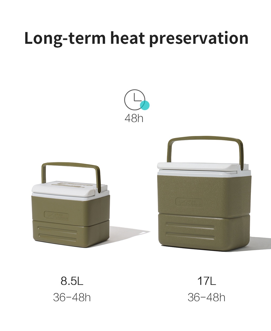MOBI GARDEN Camping Cooler Box Ice Box Food&Drink Portable Outdoor ...