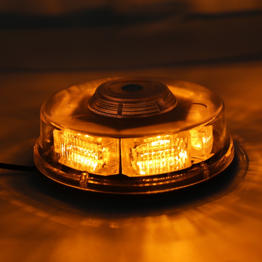 Police Light Flashing Beacon Strobe Alarm Signal LED Roof Warning ...