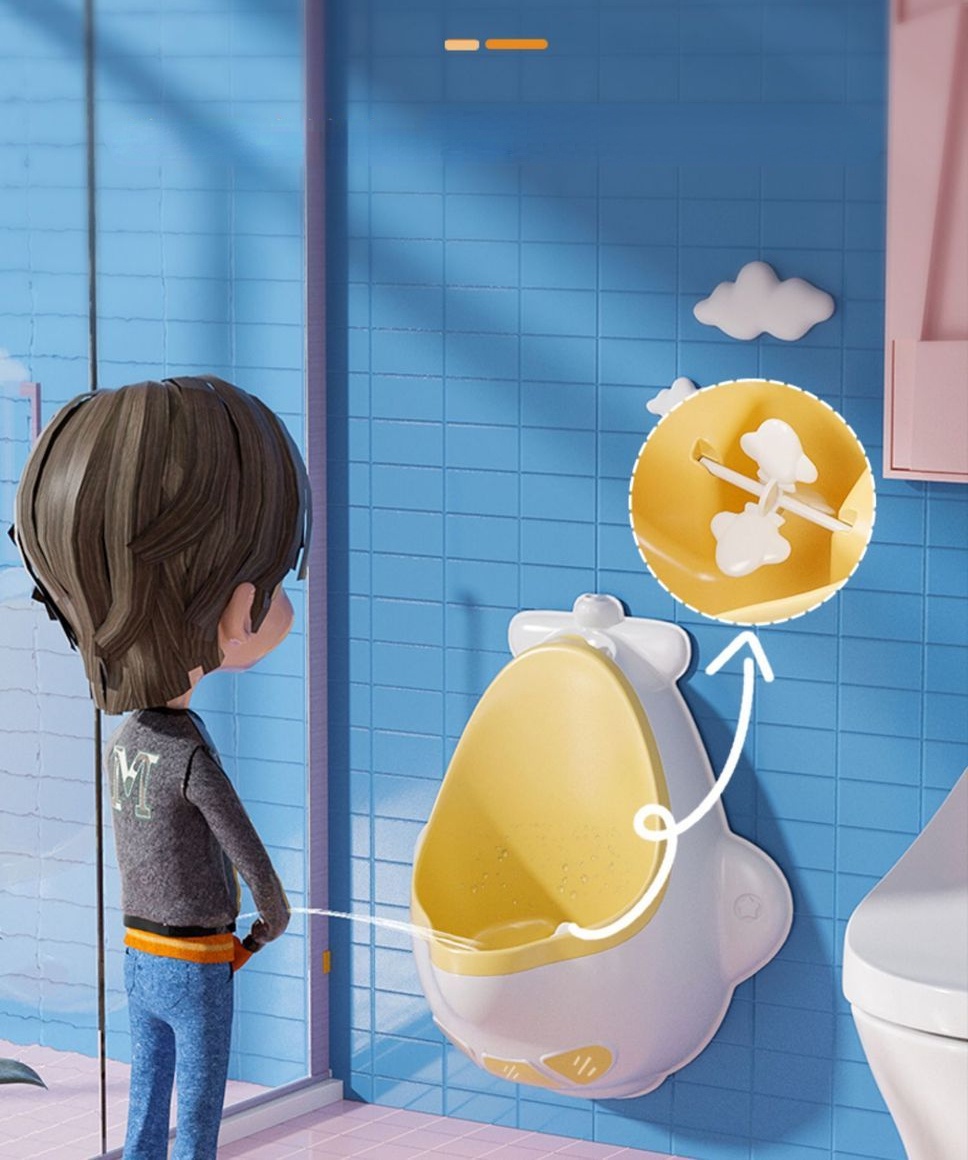 Boys Urinals Potty Training Wall-mounted Standing Toilet Boy 1-6 Years ...