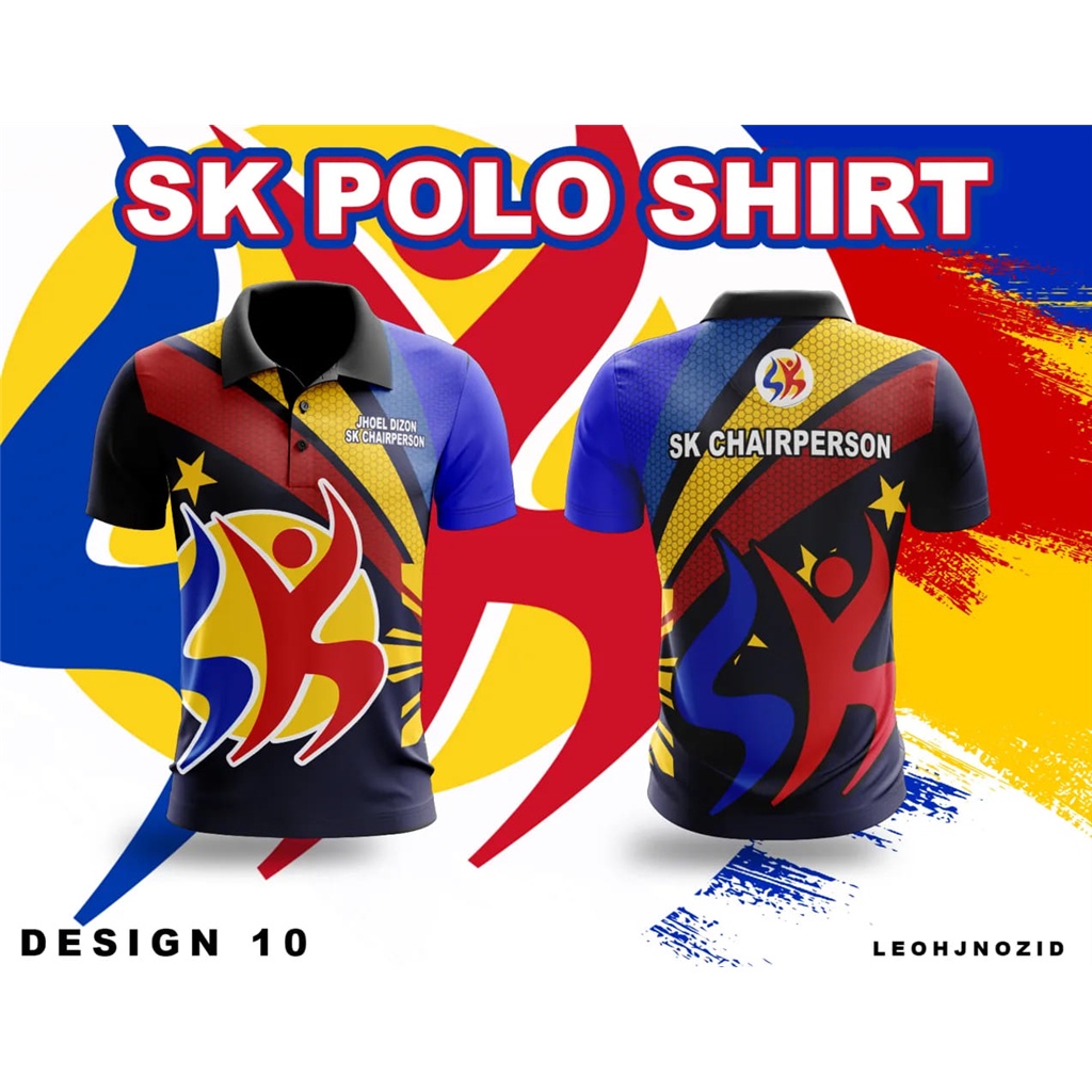 Full sublimation SK polo shirt for men 1 | Shopee Philippines