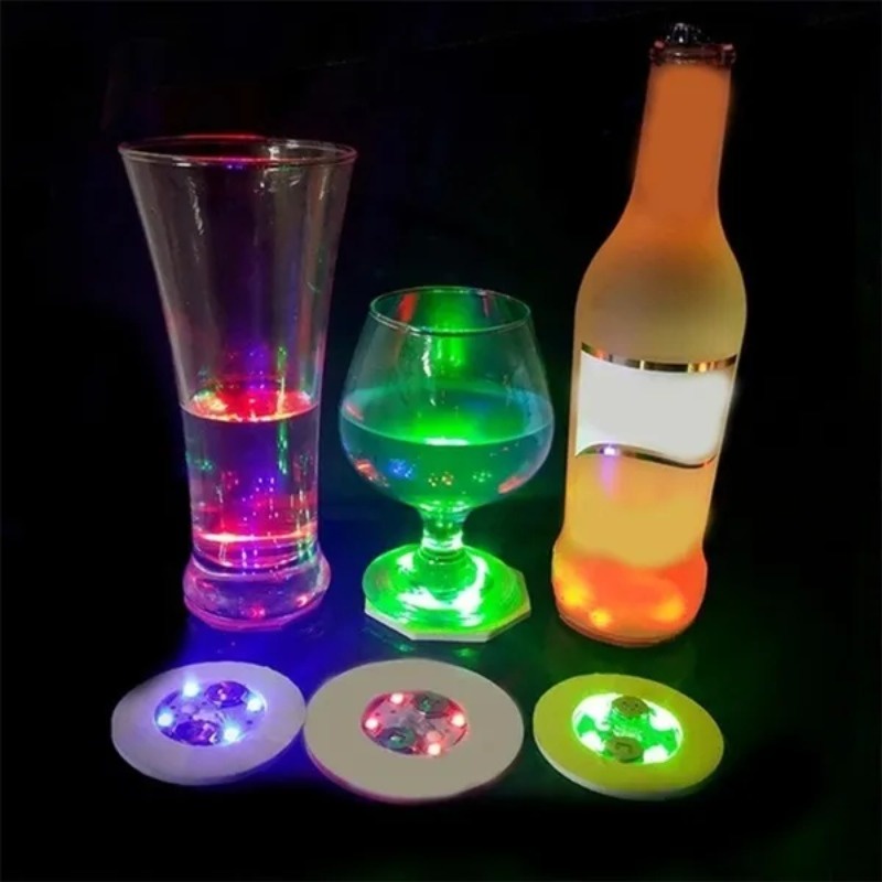 [Wholesale Price]3 Mode LED Luminous Coaster / Glow In The Dark ...