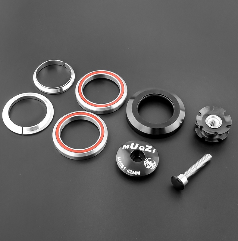 MUQZI 42mm Headset MTB Road Bike Double Bearing Headset Semi-Integrated ...