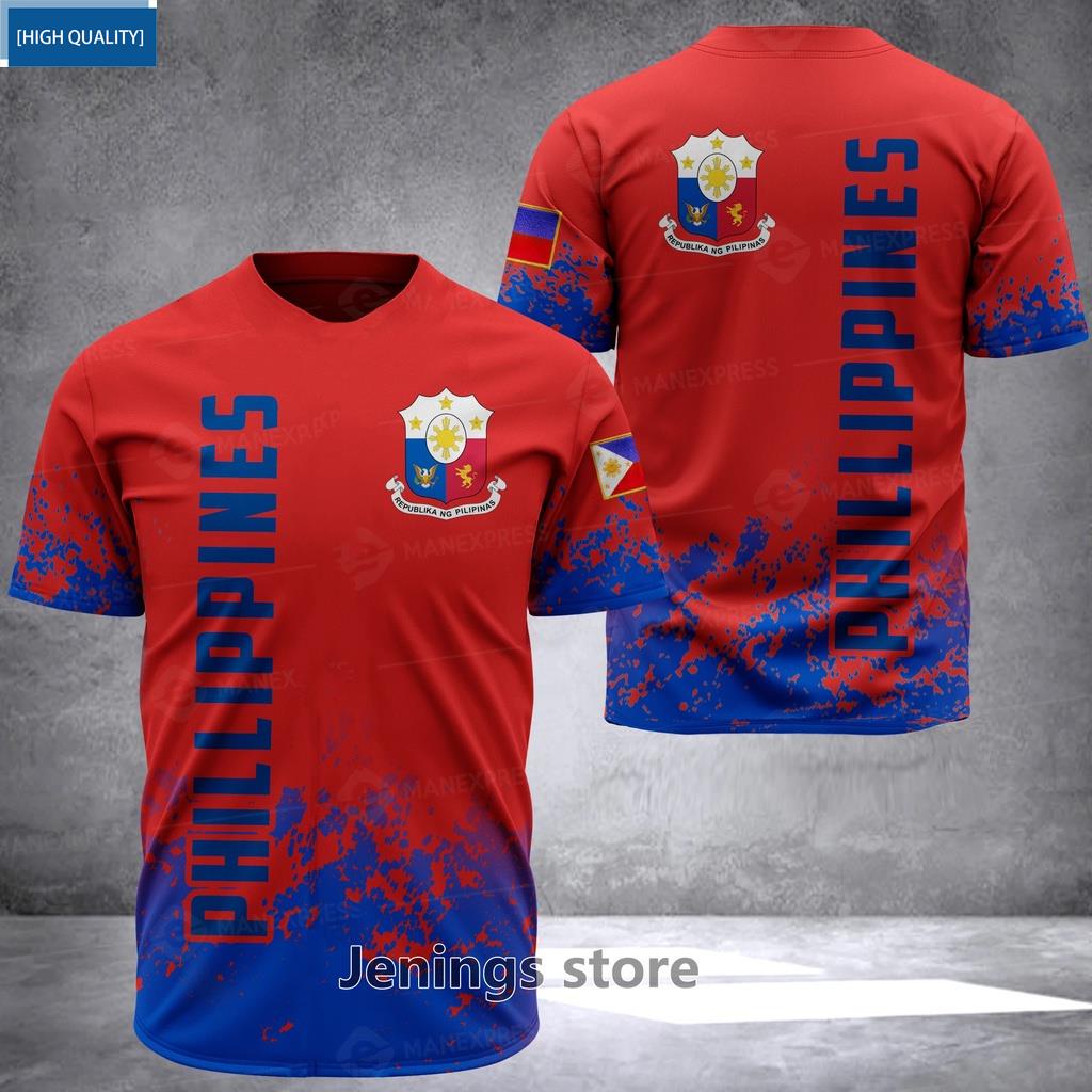 Philippines Custom Flag 3D shirt philippines flag t shirt 4 | Shopee ...
