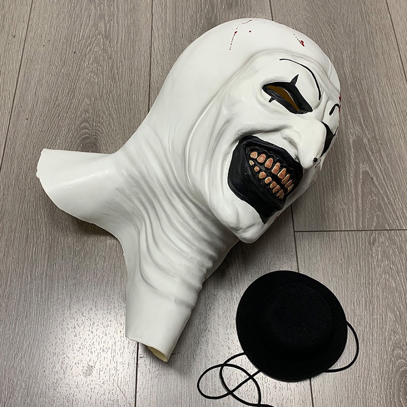 Terrifier Mask Art The Clown Cosplay Latex Masks Halloween Bloody ...
