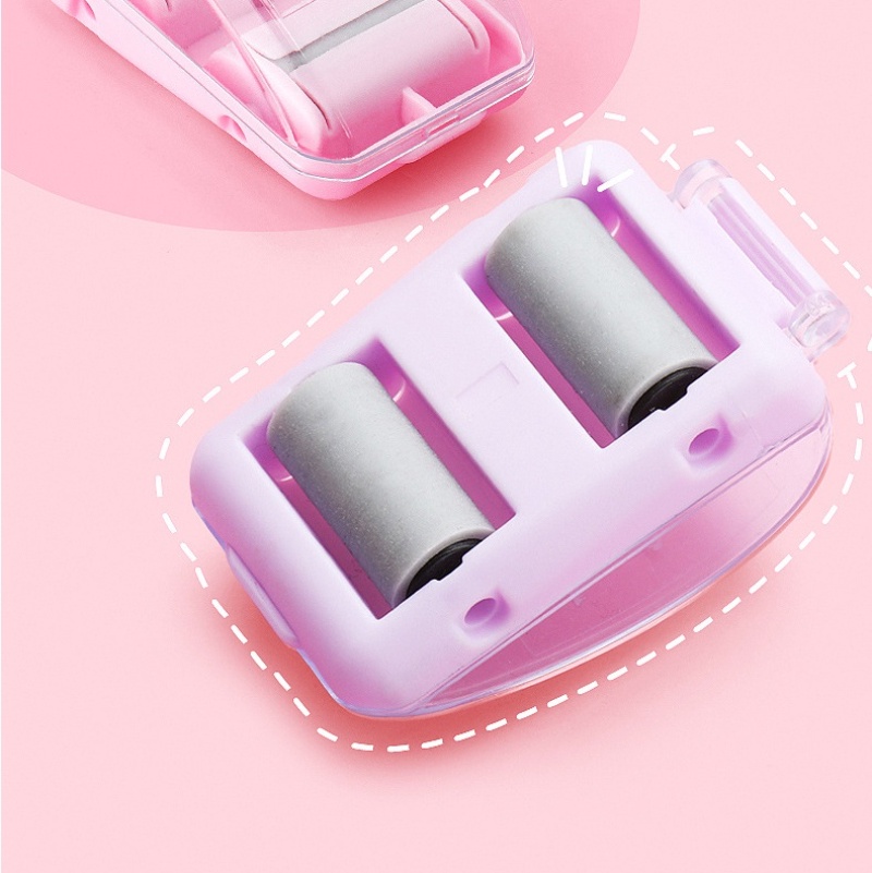 Mini Car Shaped Eraser Dust Collector Roller Desktop Cleaner Student ...