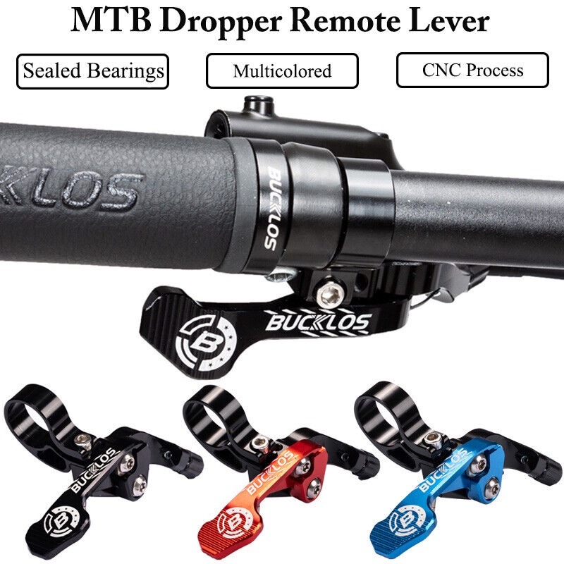 BUCKLOS Bike Dropper Seatpost Remote Lever Adjustable Dropper Seattube ...