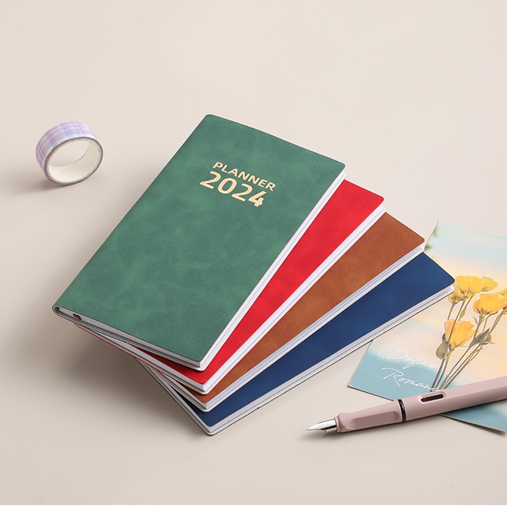 2024 A6 Notebook Notepad Daily Weekly Agenda Planner Notebooks ...