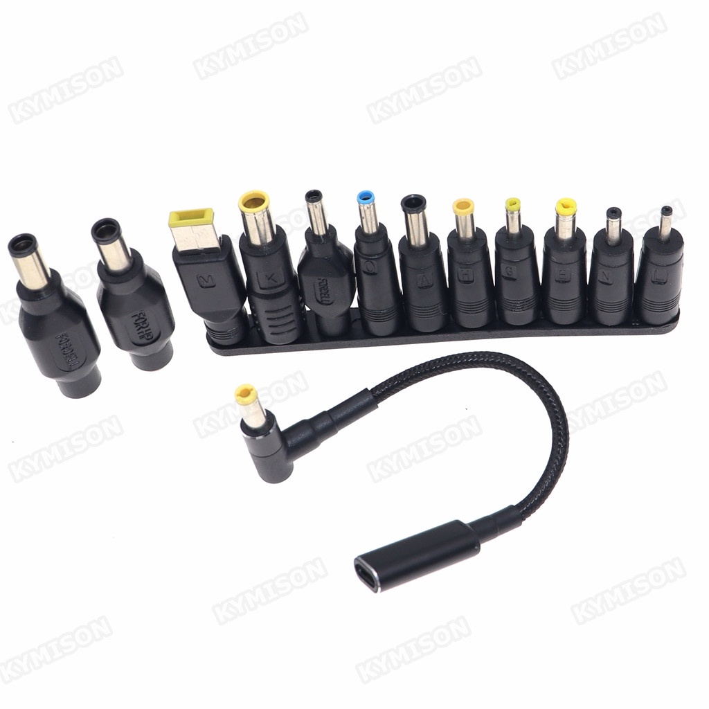 45W 65W 90W 100W Type C Laptop Power Adapter Connector Plug USB-C to ...